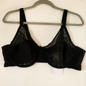 Hsia | Intimates & Sleepwear | New Womens Hsia Black Bra Underwire Lace ...